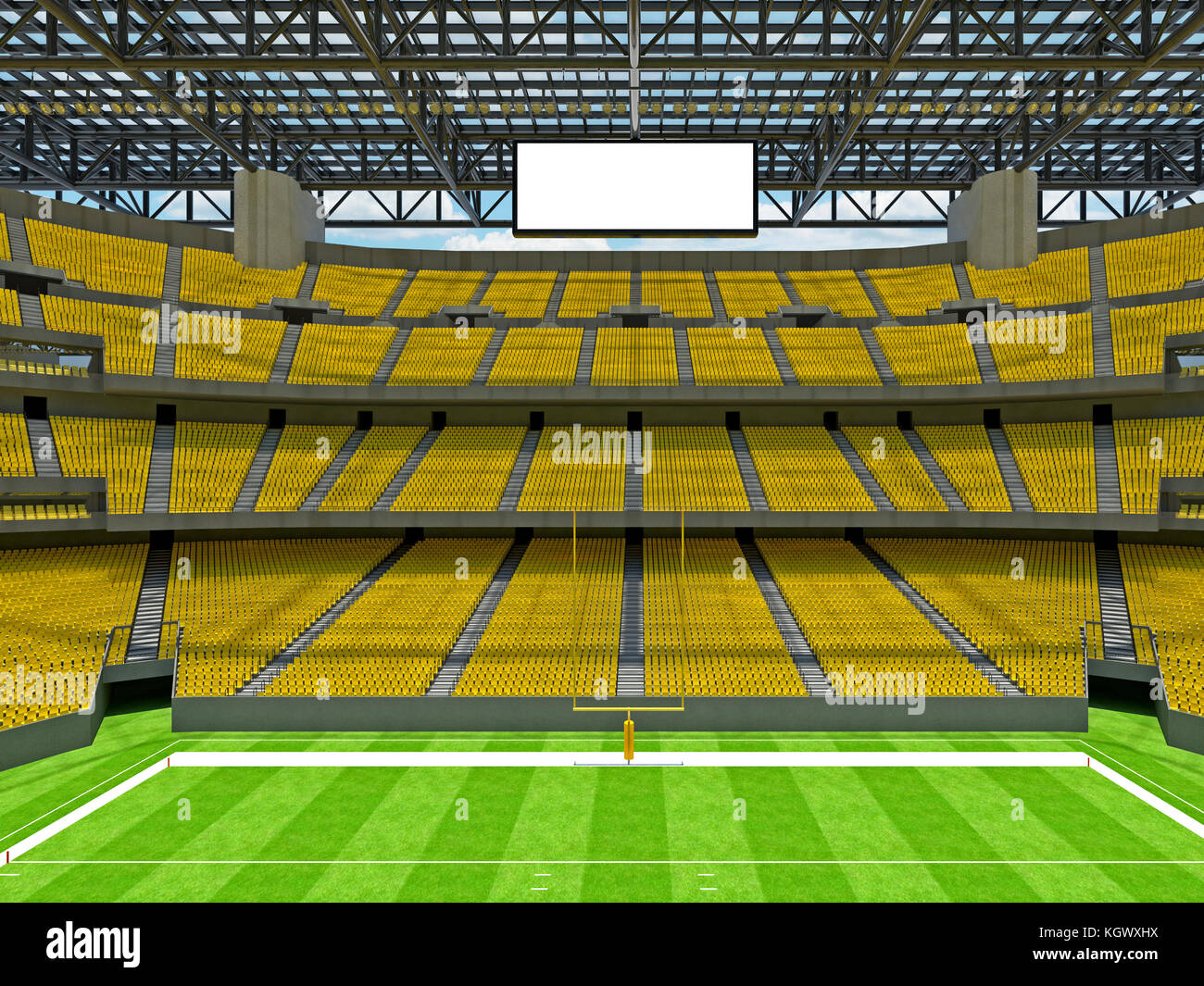American football stadium empty hi-res stock photography and images - Alamy