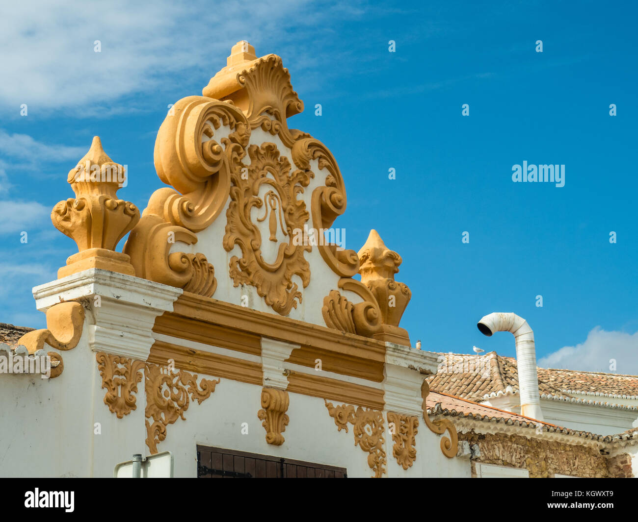 Views from the ancient Portuguese city of Lagos. Southwestern Atlantic ...