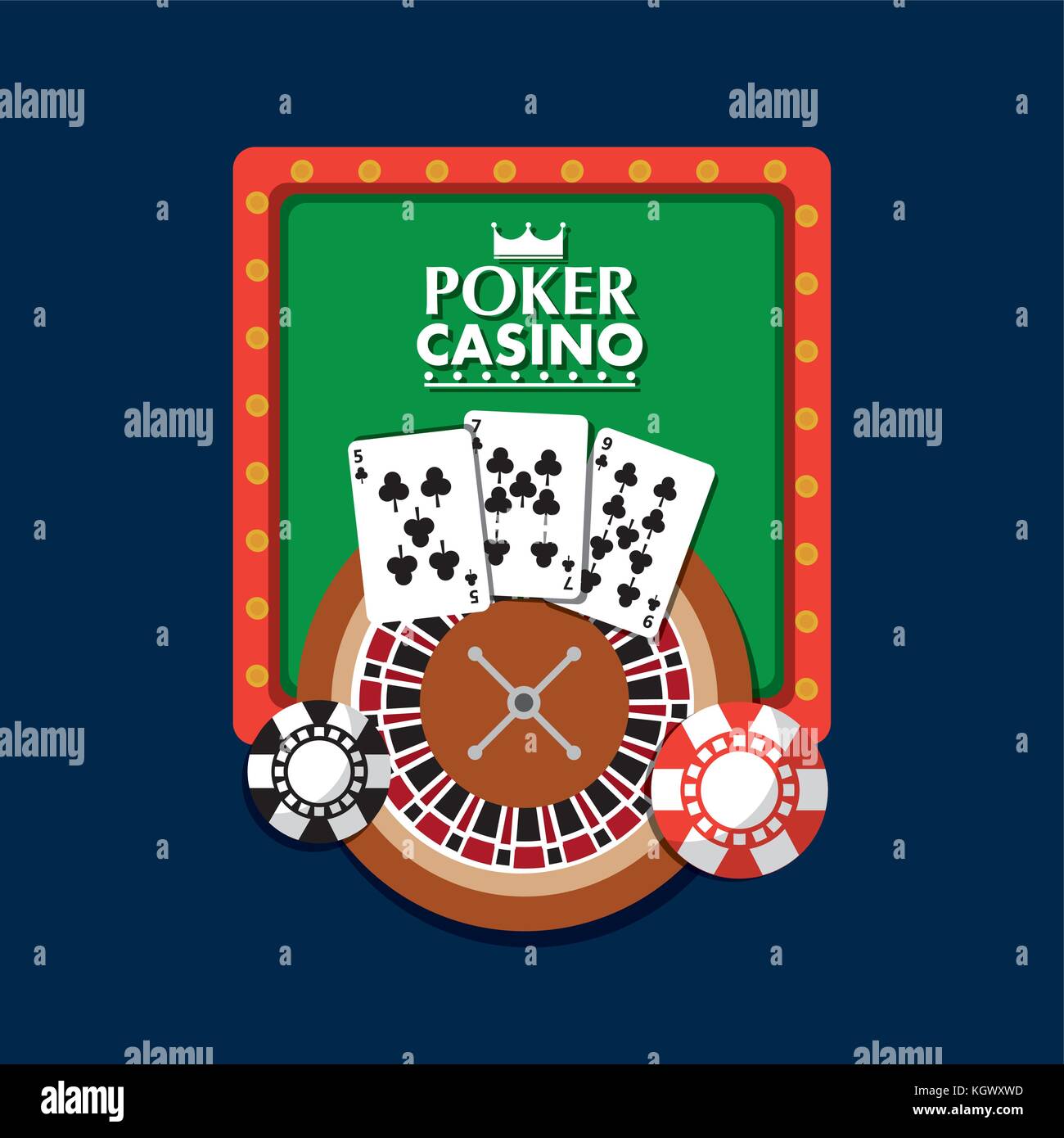 Roulette board Stock Vector Images - Alamy