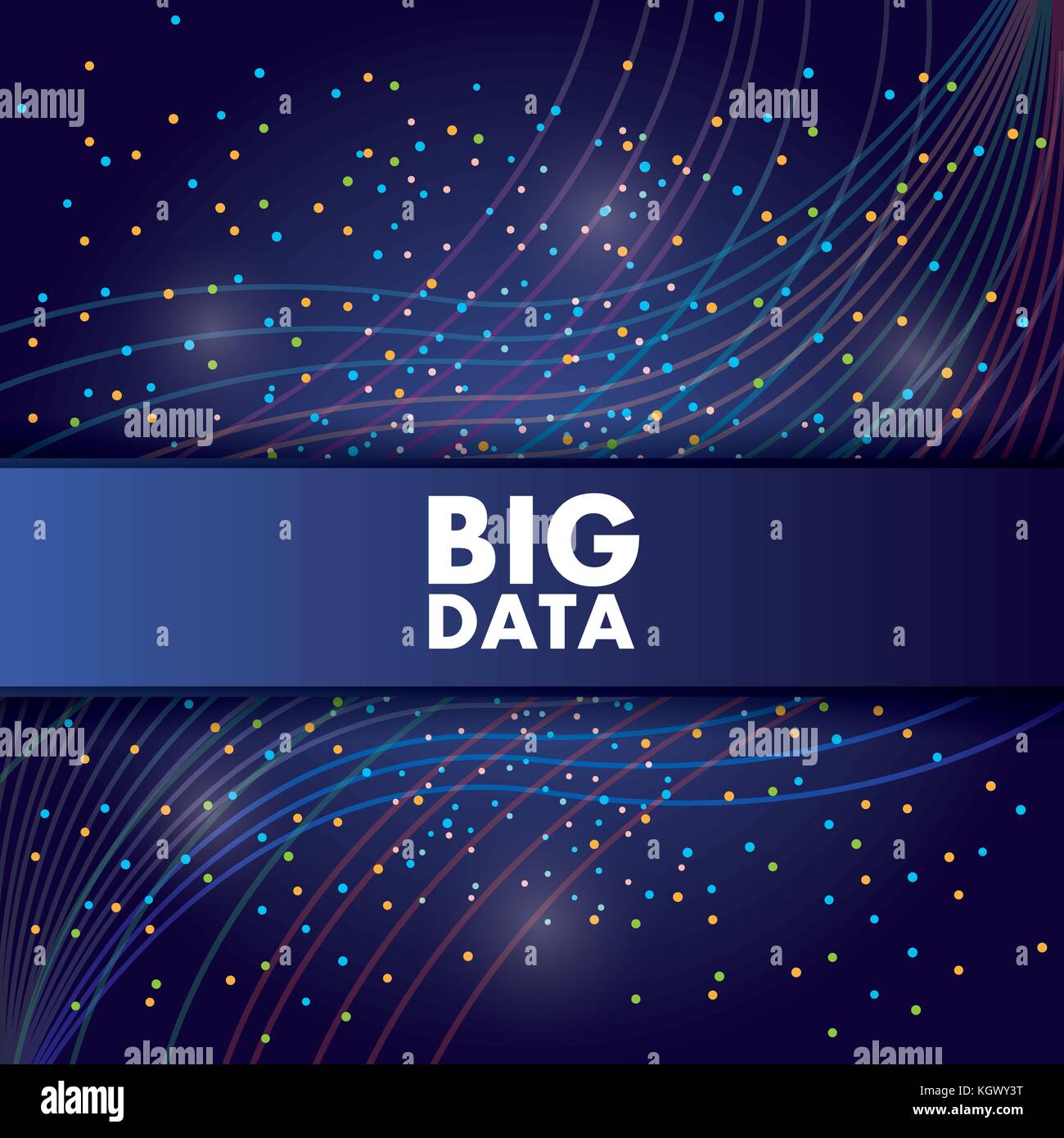 big data structure center visualization information concept Stock ...