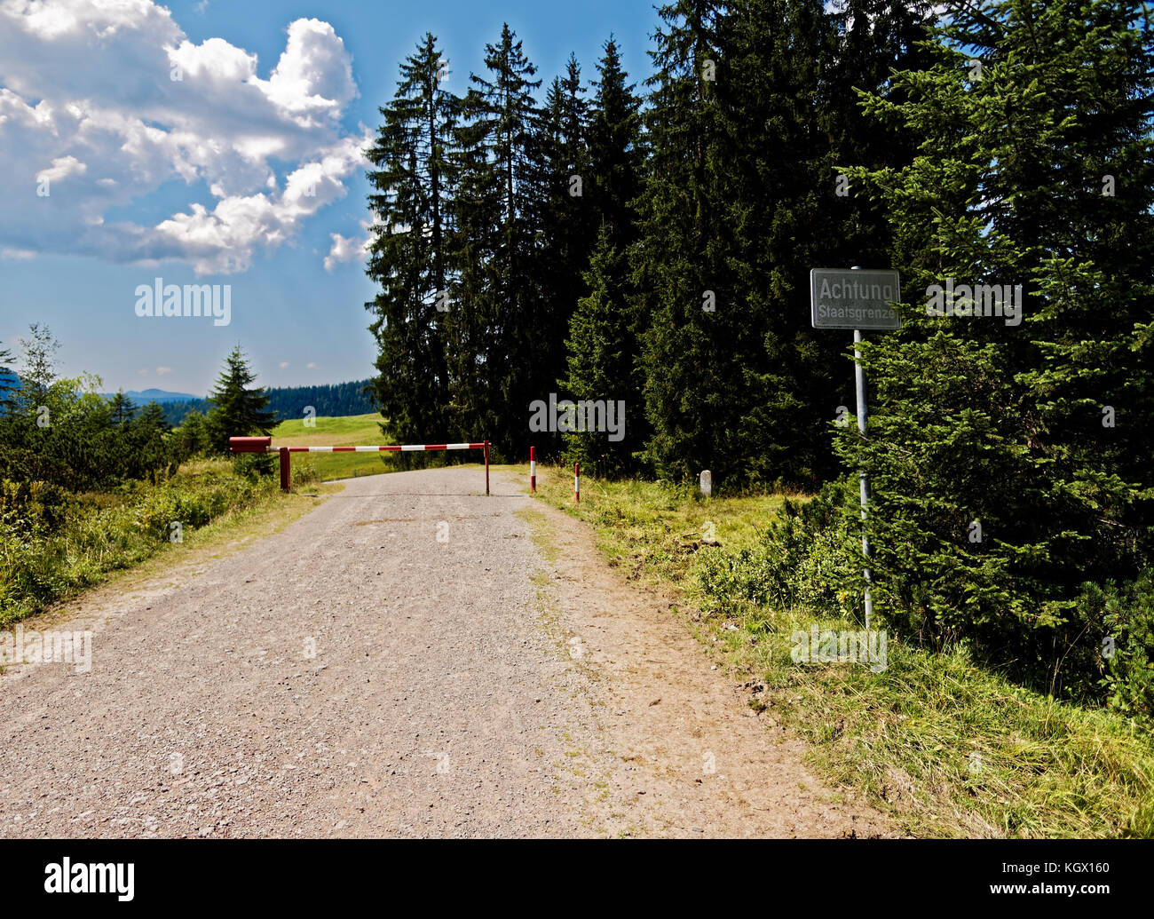 Border to bavaria hi-res stock photography and images - Alamy