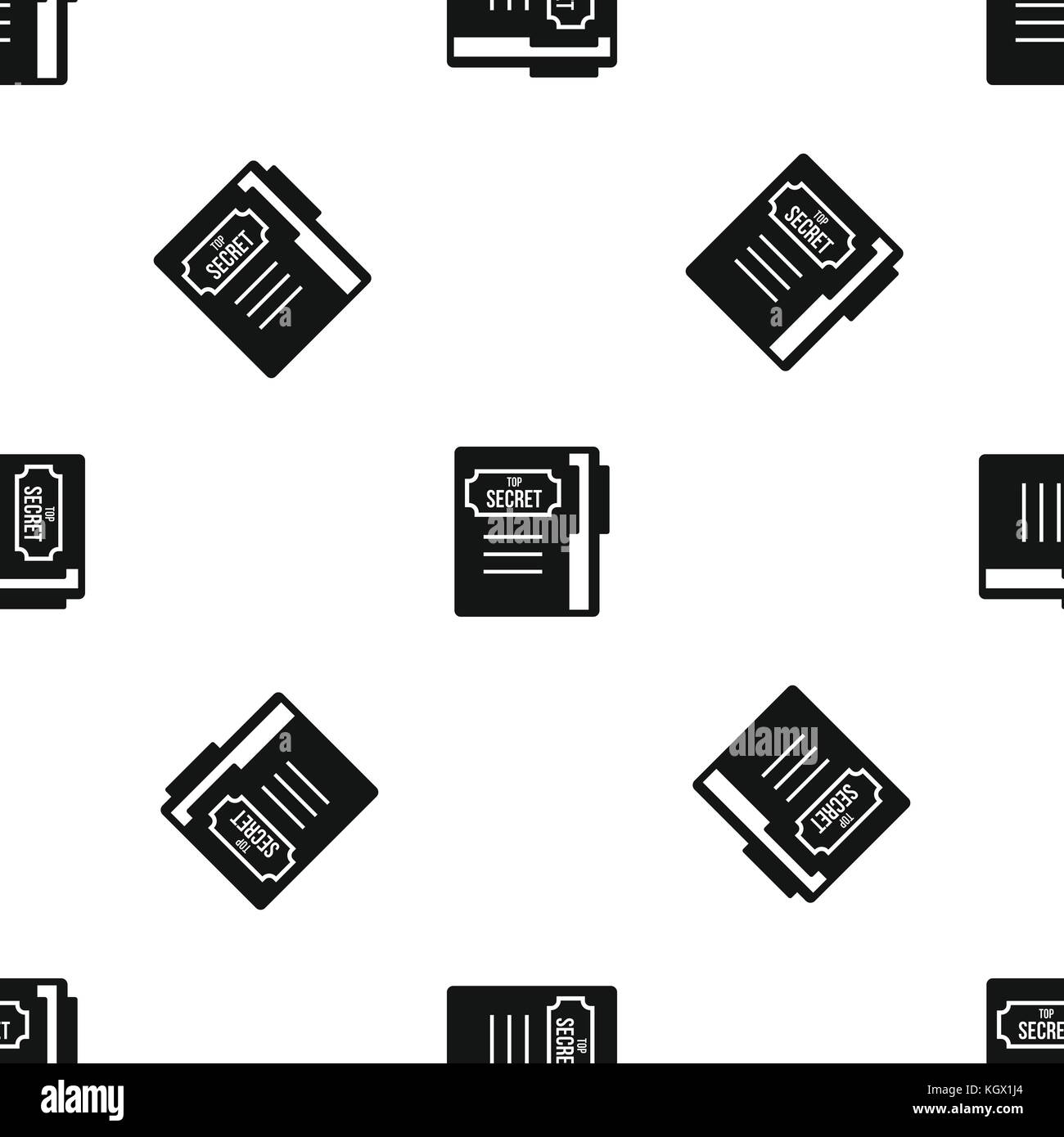 Notepad pattern seamless black Stock Vector Image & Art - Alamy