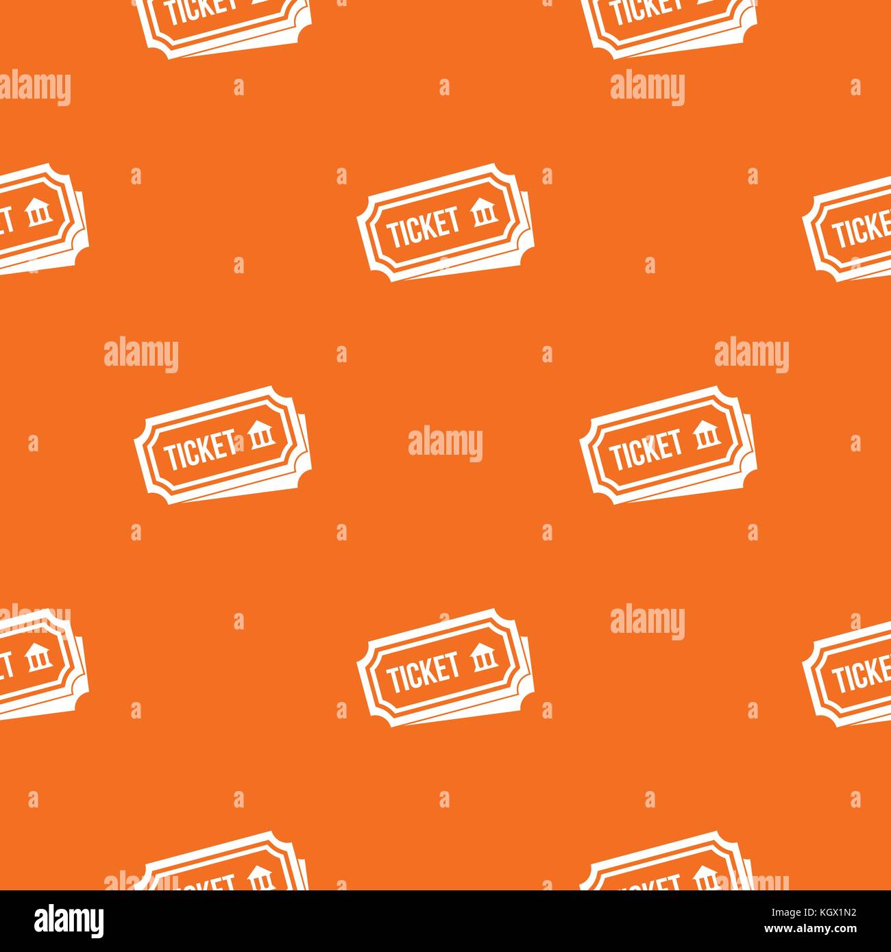 Ticket pattern seamless Stock Vector Image & Art - Alamy