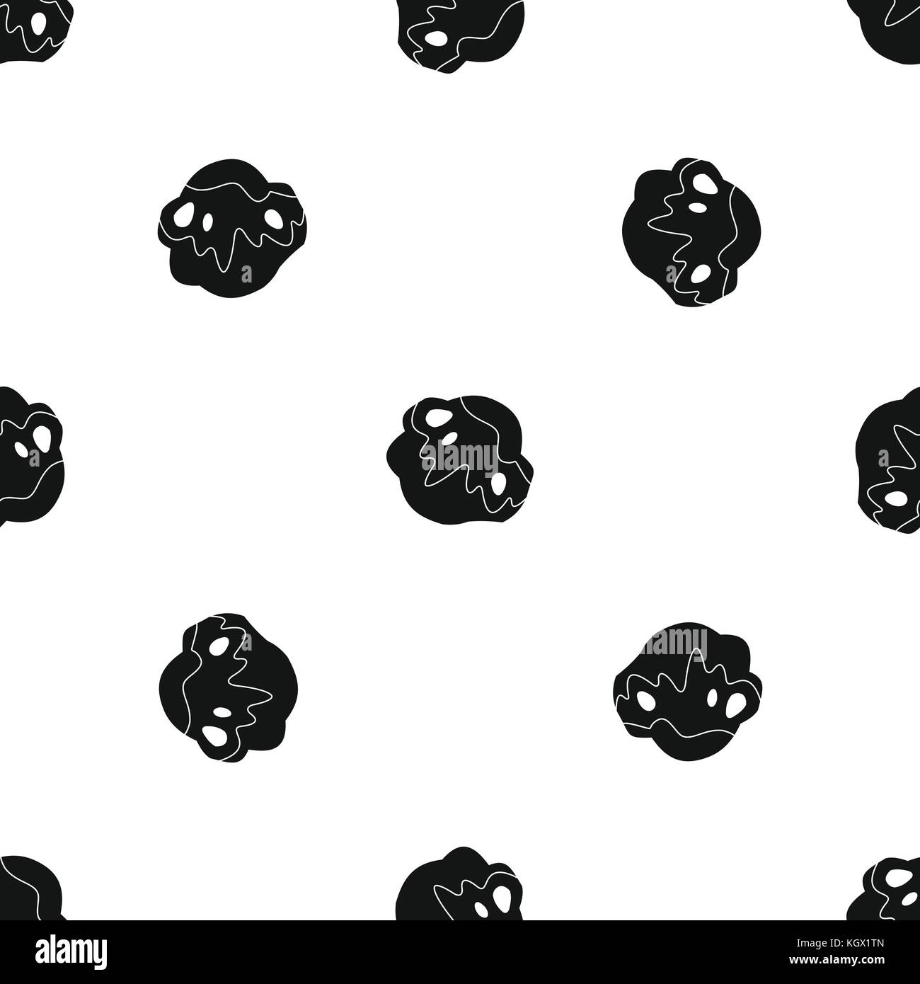 Moon stone pattern seamless black Stock Vector Image & Art - Alamy