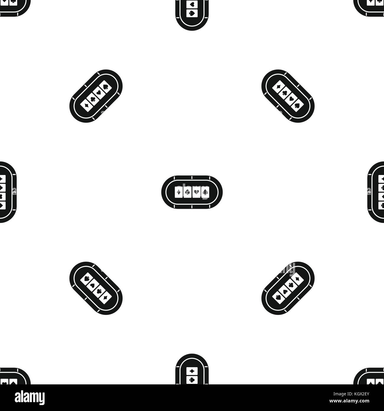 Poker table pattern seamless black Stock Vector Image & Art - Alamy