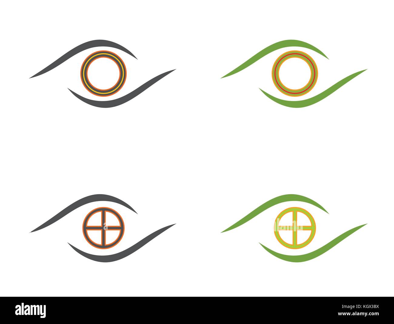 Eye Symbol concept Stock Vector Image & Art - Alamy