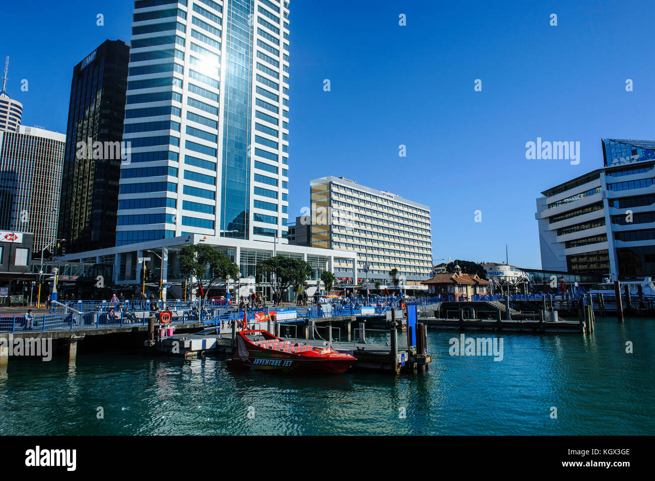 Harbour of Auckland, New Zealand Stock Photo - Alamy