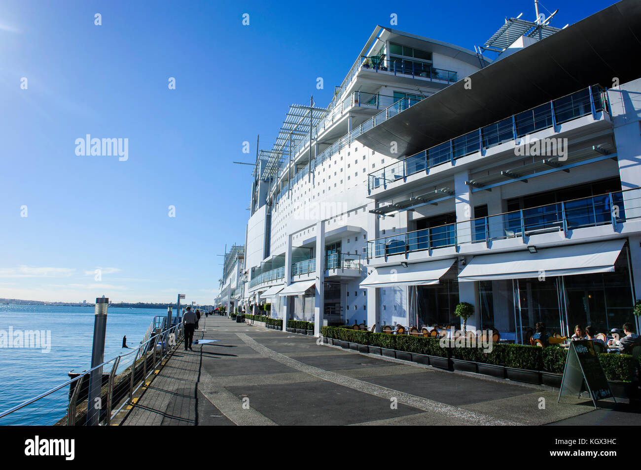 Harbour of Auckland, New Zealand Stock Photo - Alamy