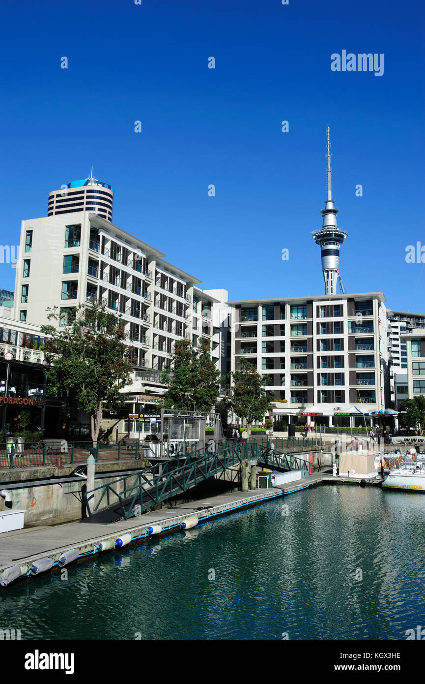 Harbour of Auckland, New Zealand Stock Photo - Alamy