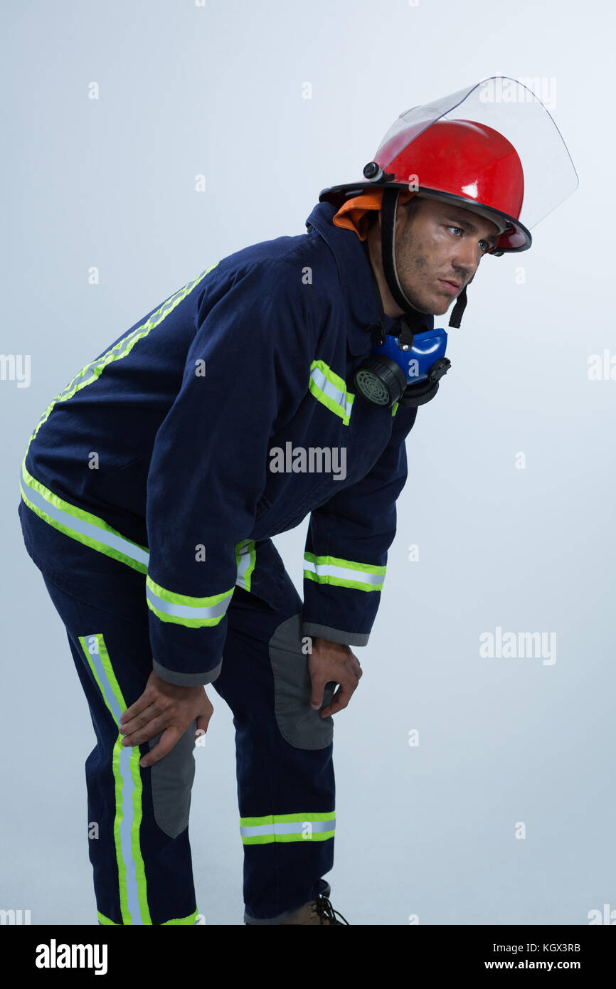 Tired Fireman High Resolution Stock Photography and Images - Alamy