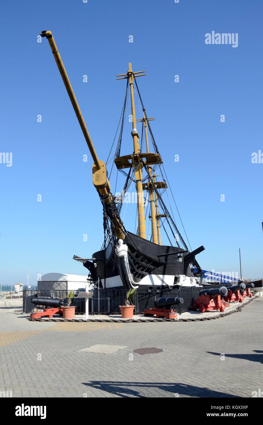 Dom Fernando 11 e Gloria wooden hulled 50 gun frigate last sailing ship ...