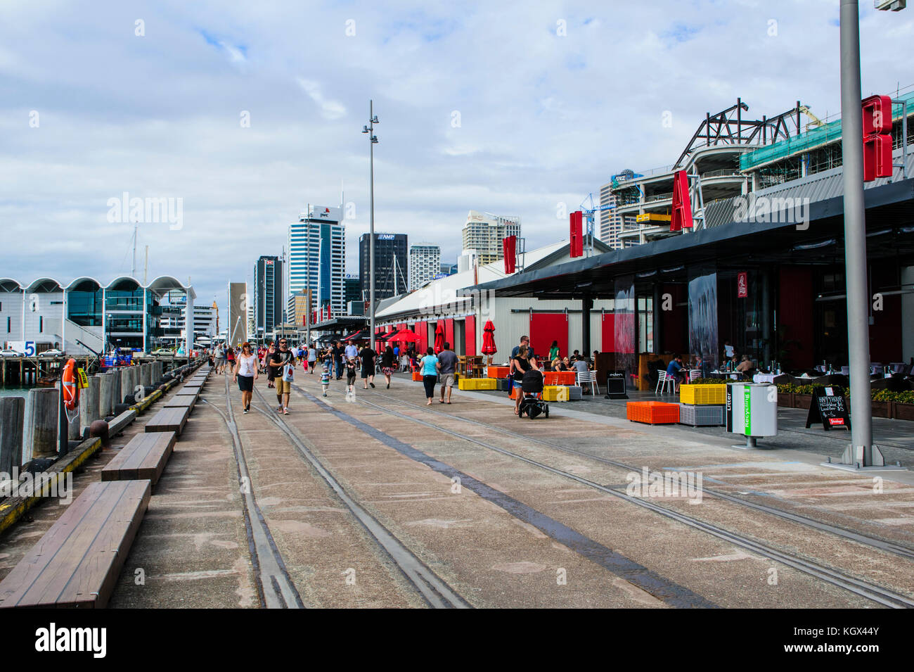 Wynyard quarter, Auckland, New Zealand Stock Photo - Alamy
