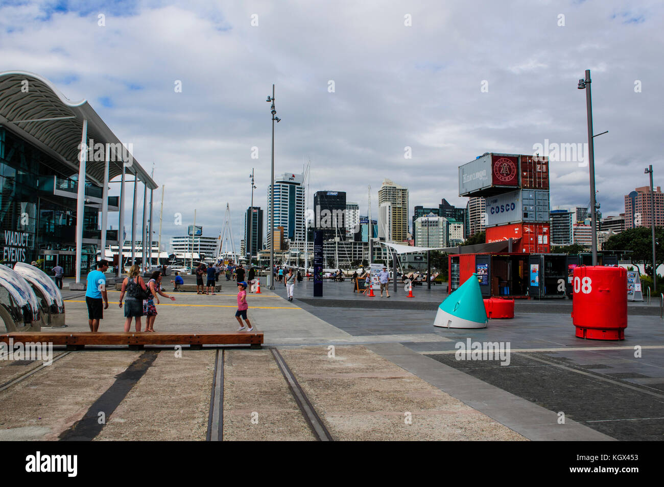 Wynyard quarter, Auckland, New Zealand Stock Photo - Alamy