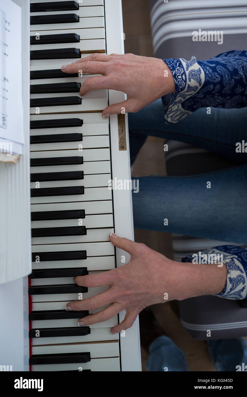 Mid section female musician hi-res stock photography and images - Alamy