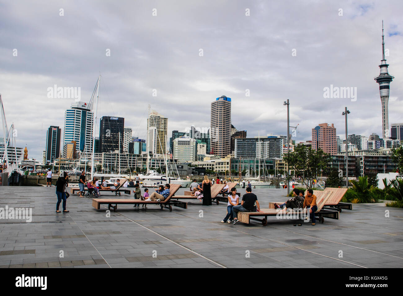 Wynyard quarter, Auckland, New Zealand Stock Photo - Alamy