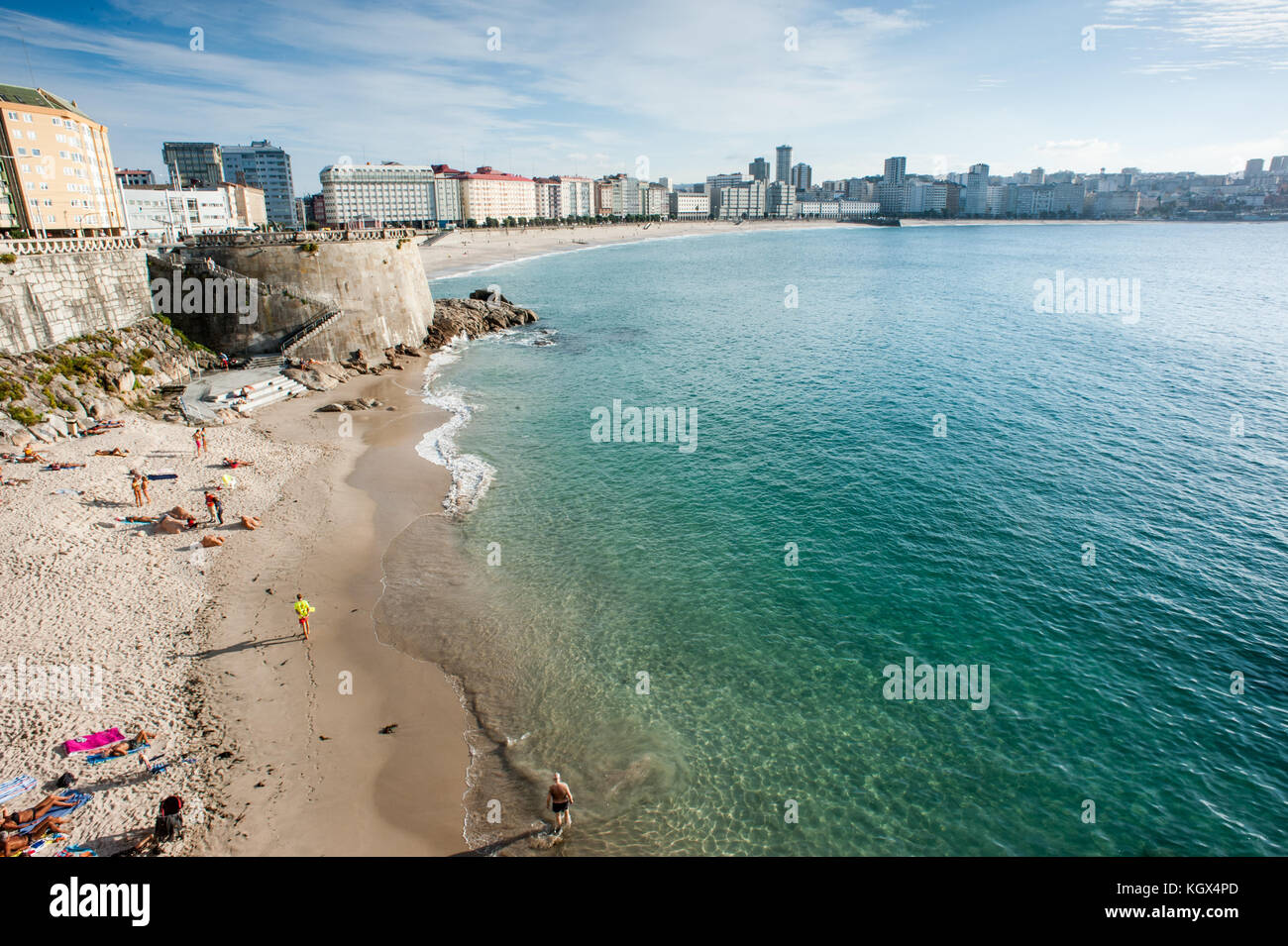Riazor beach hi-res stock photography and images - Alamy