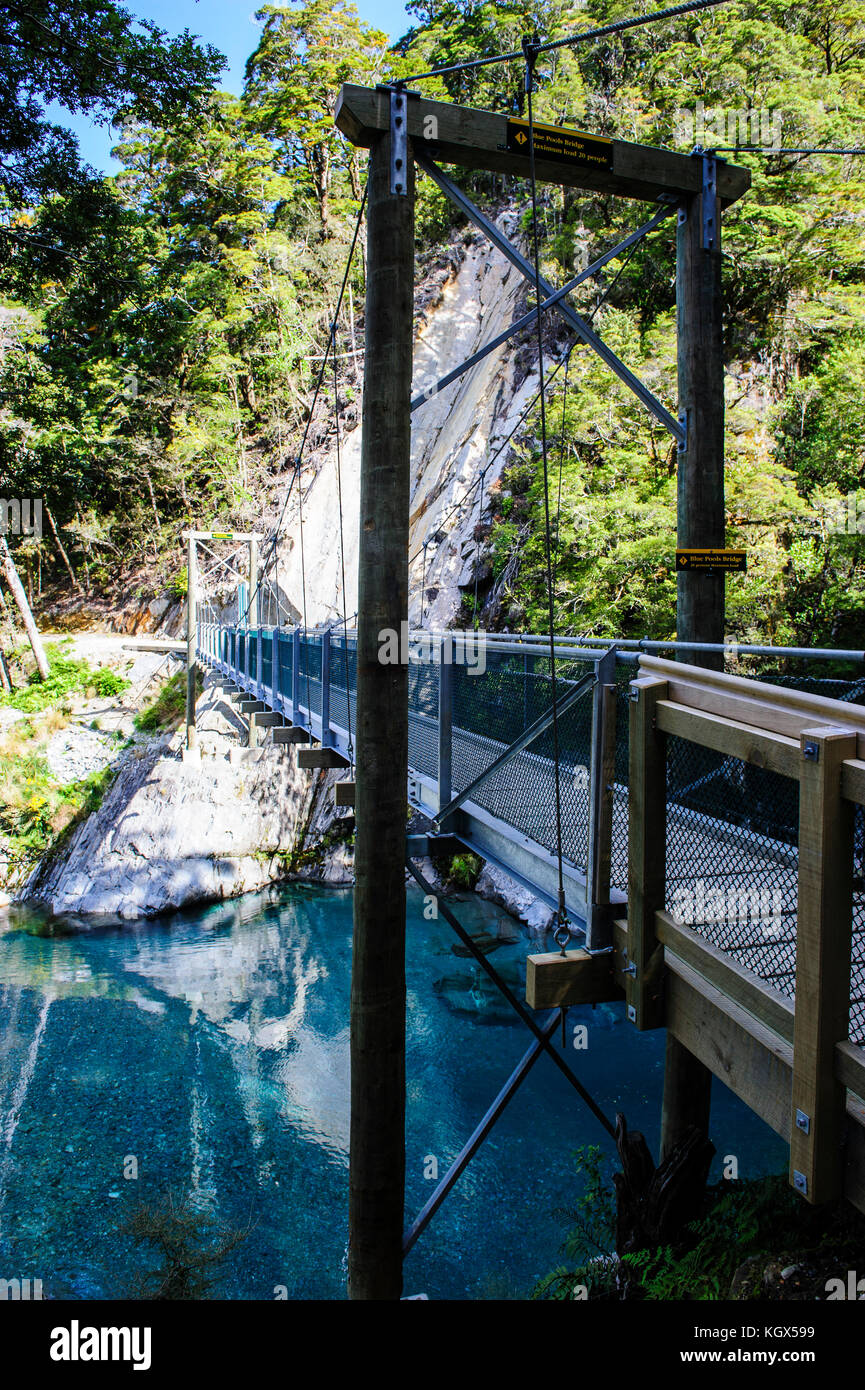 Haast pass bridge hi-res stock photography and images - Alamy