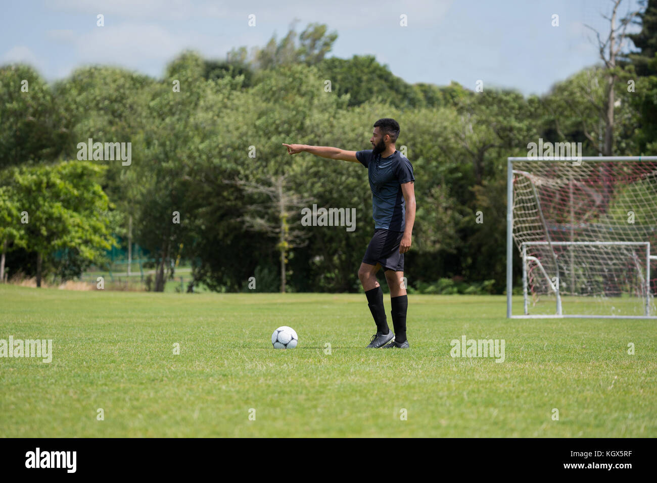 Football soccer ground standing hi-res stock photography and images - Alamy