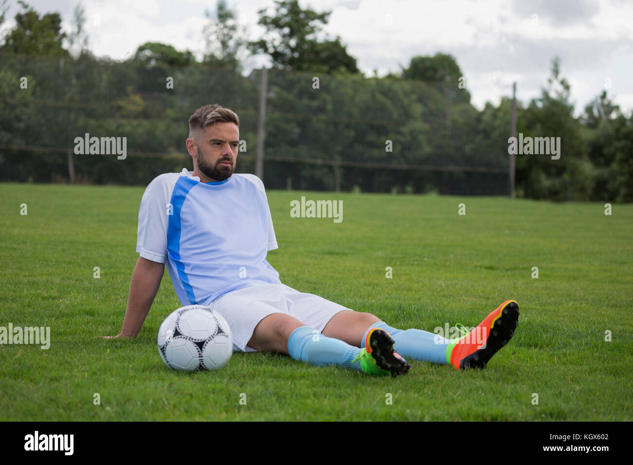 Relaxing thoughtful tournament ground hi-res stock photography and ...