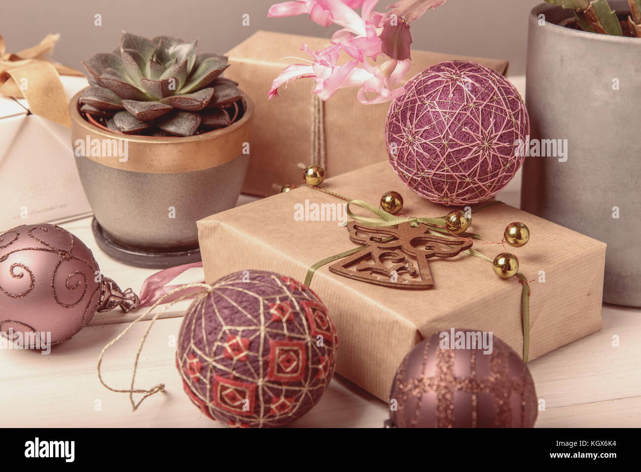 Temari balls, a handicraft ball in traditional Japanese style Stock ...