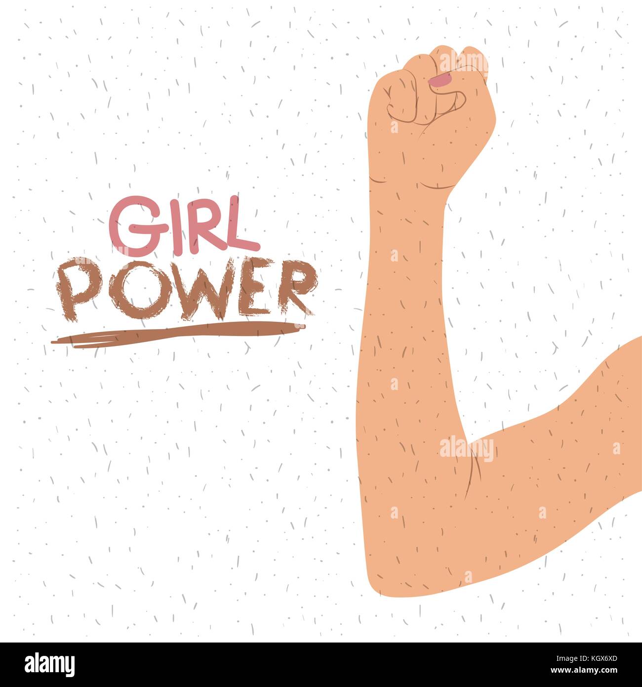 Raised right arm Cut Out Stock Images & Pictures - Alamy