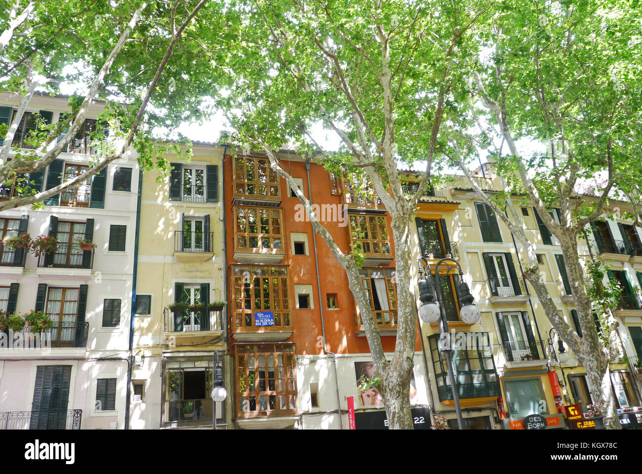 Mallorca city center hi-res stock photography and images - Alamy
