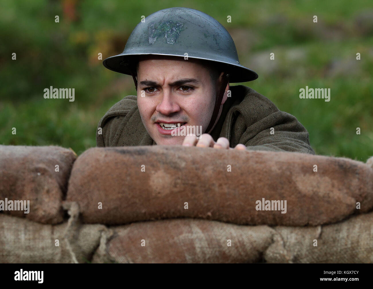 Actors James Dutton during the launch of the Poppyscotland fundraising ...