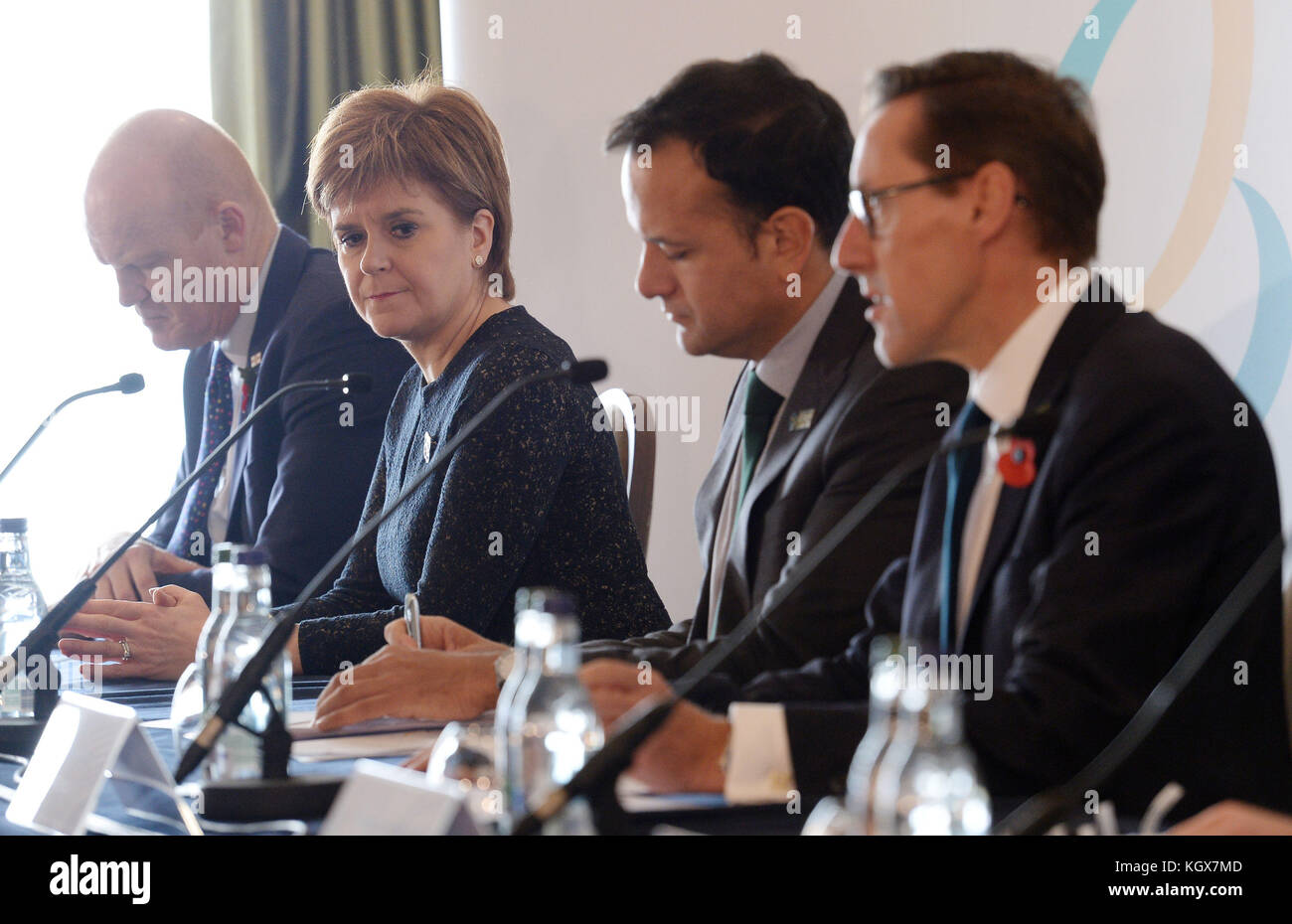 (left to right) Chief Minister Guernsey Government Gavin St Pier, First ...
