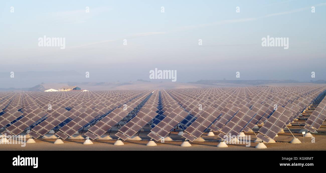 group of photovoltaic panels for renewable electric energy production ...