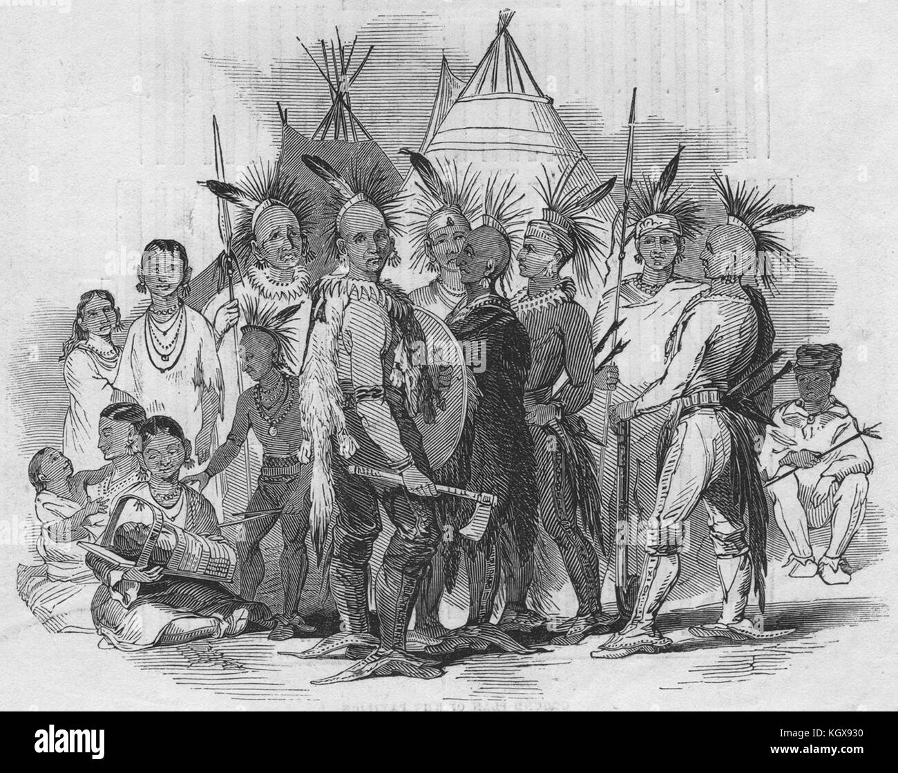 Iowa Native American Indians