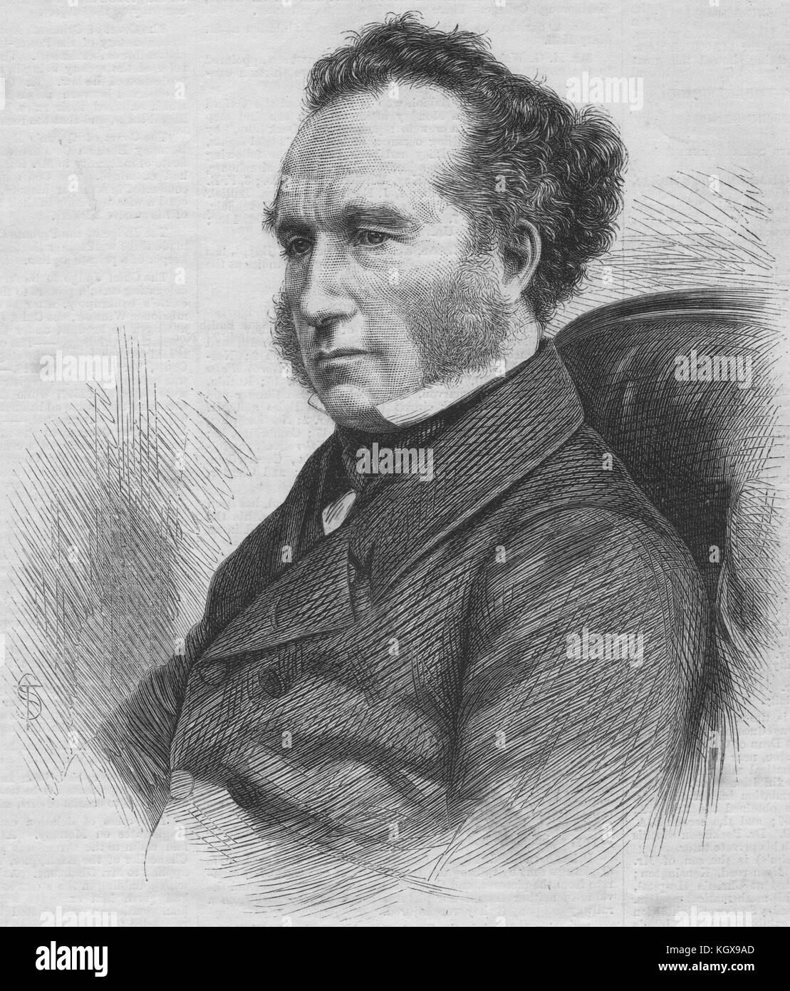 The late Mr. Tidd Pratt. Portraits 1870. The Illustrated London News ...