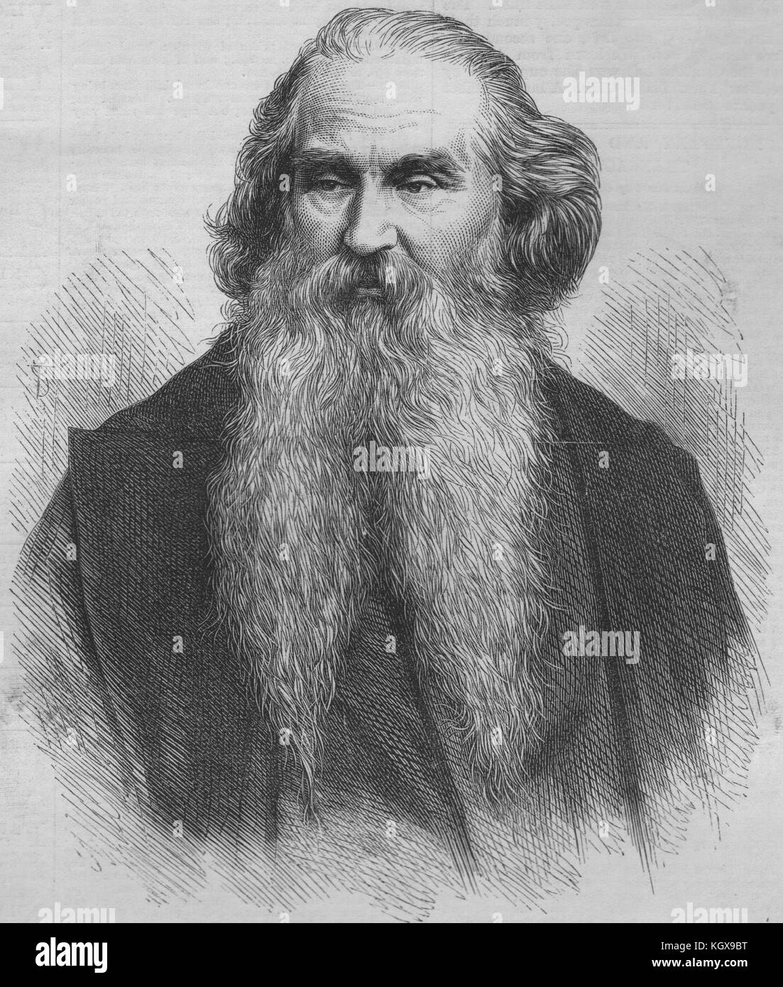 The late Mr. J. B. Pyne, landscape painter. Portraits 1870. The ...