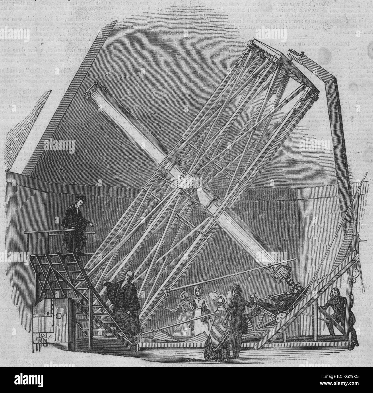 Old telescope Black and White Stock Photos & Images - Alamy