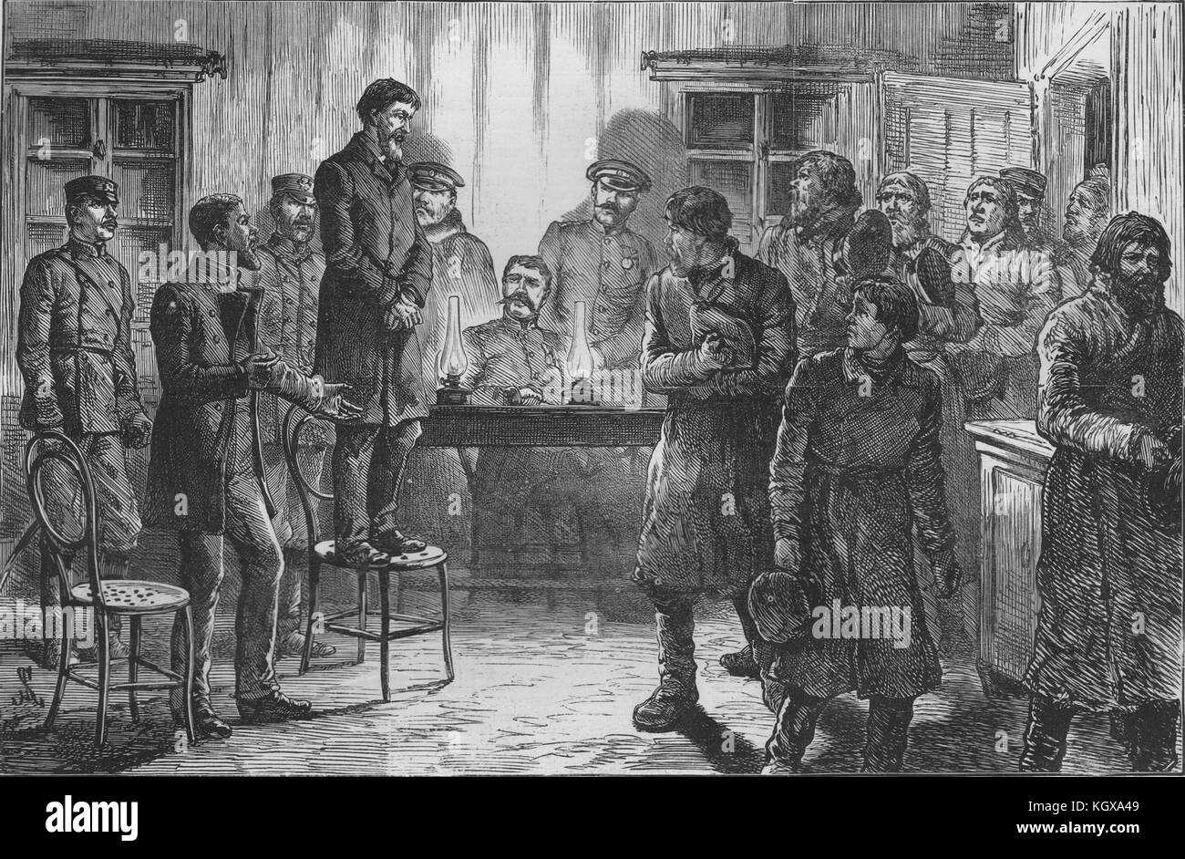 Identifying a Russian nihilist at the chief police office, St ...