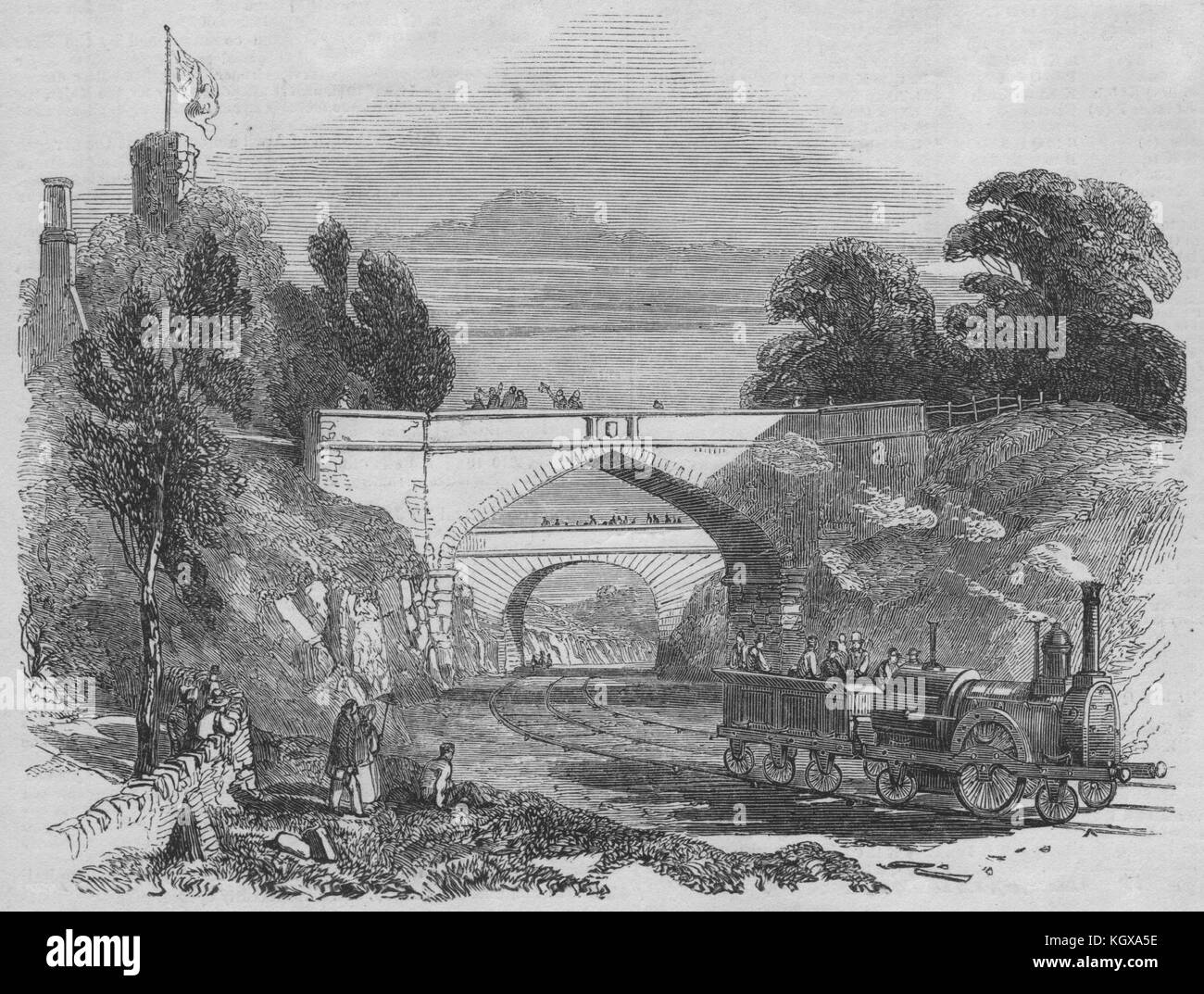 Cork blackrock and passage railway Black and White Stock Photos ...