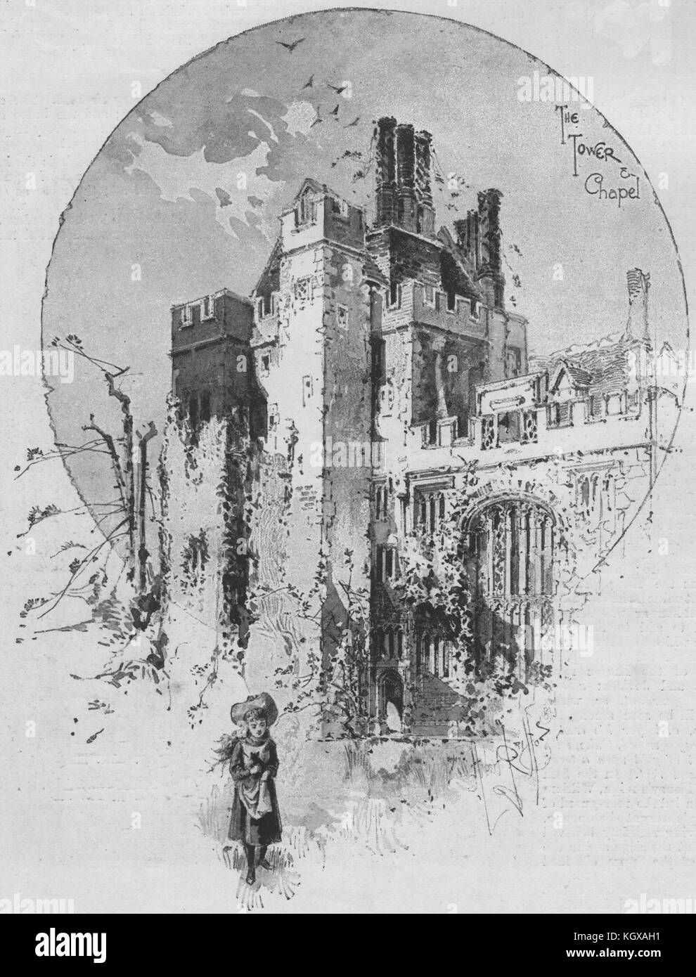 Compton Wynyates. The tower chapel. Warwickshire 1894. The Illustrated ...