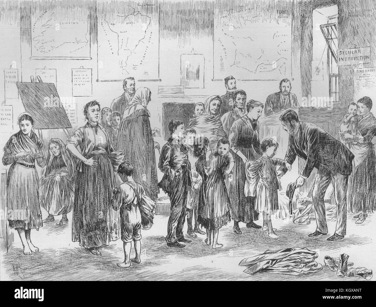London children poor 19th century hi-res stock photography and images ...