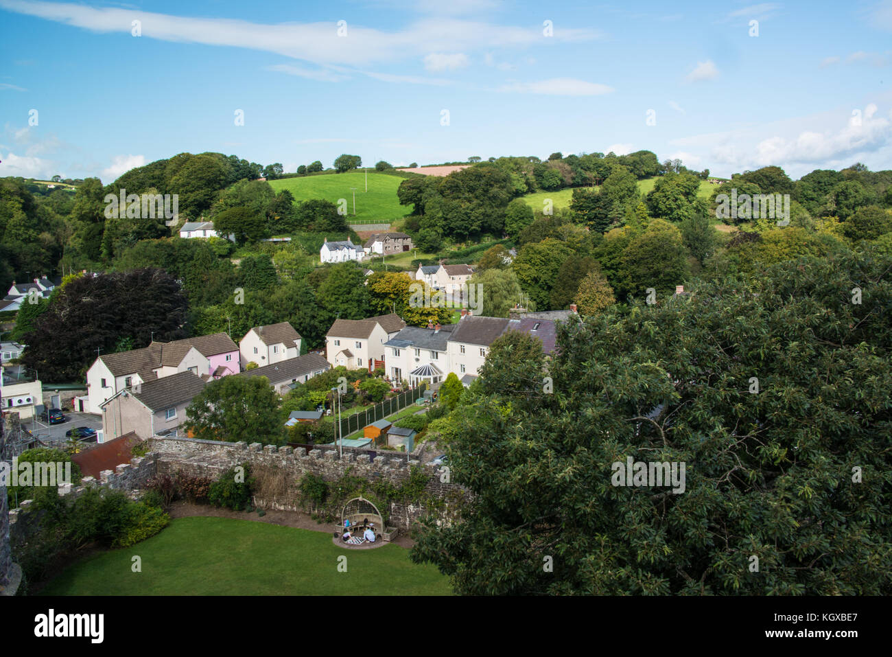 Laugharne wales hi-res stock photography and images - Alamy