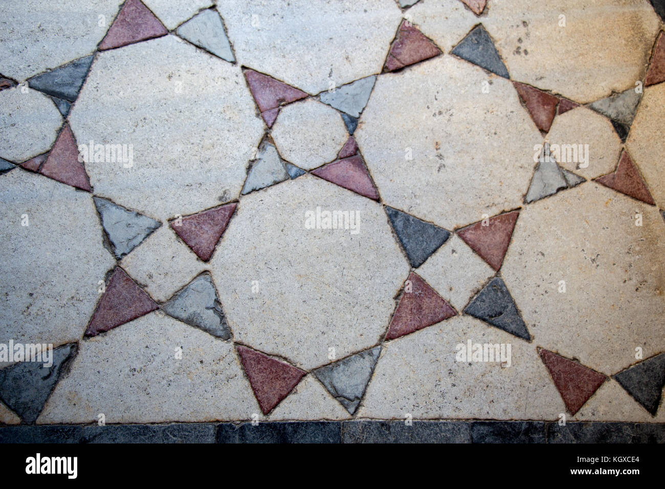 Ottoman Turkish art with geometric patterns on surfaces Stock Photo - Alamy