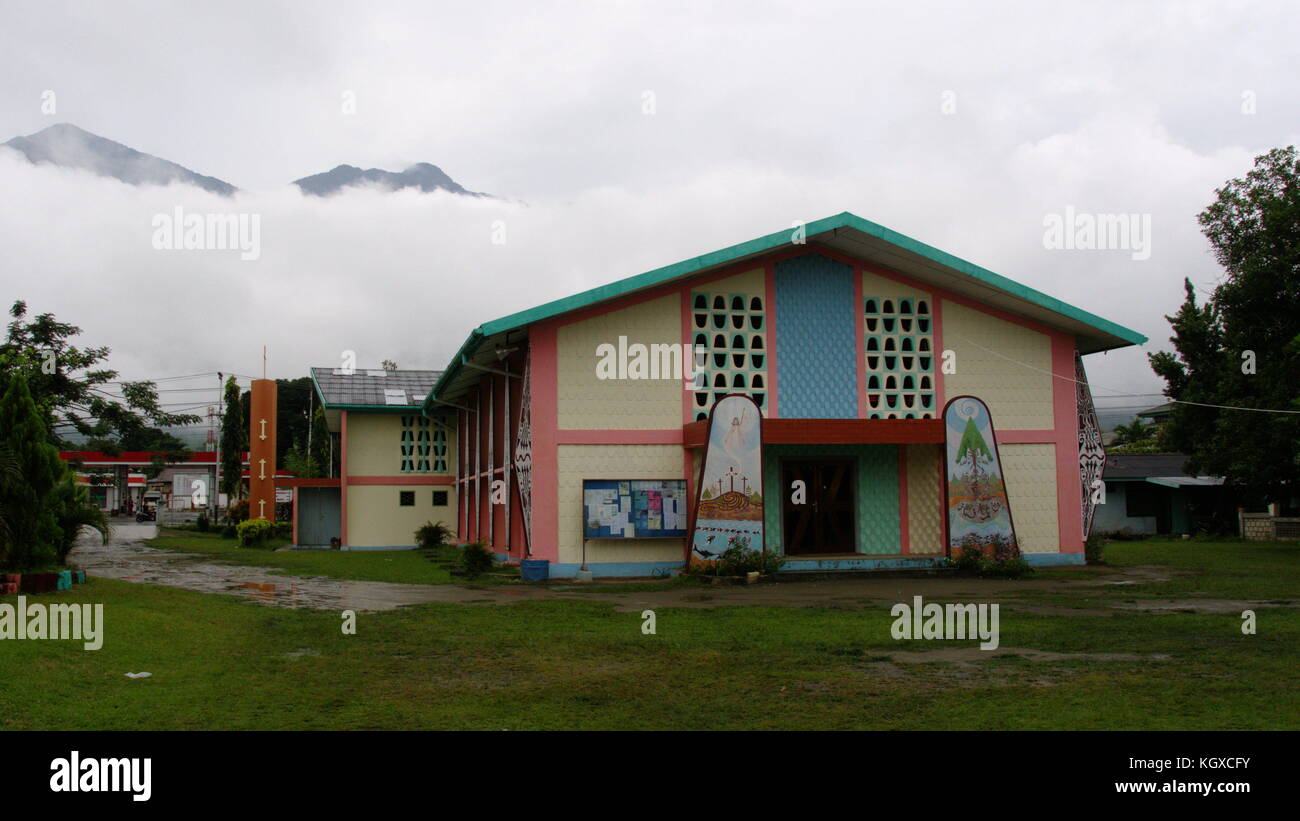 Christian building in Sentani, Papua Stock Photo - Alamy