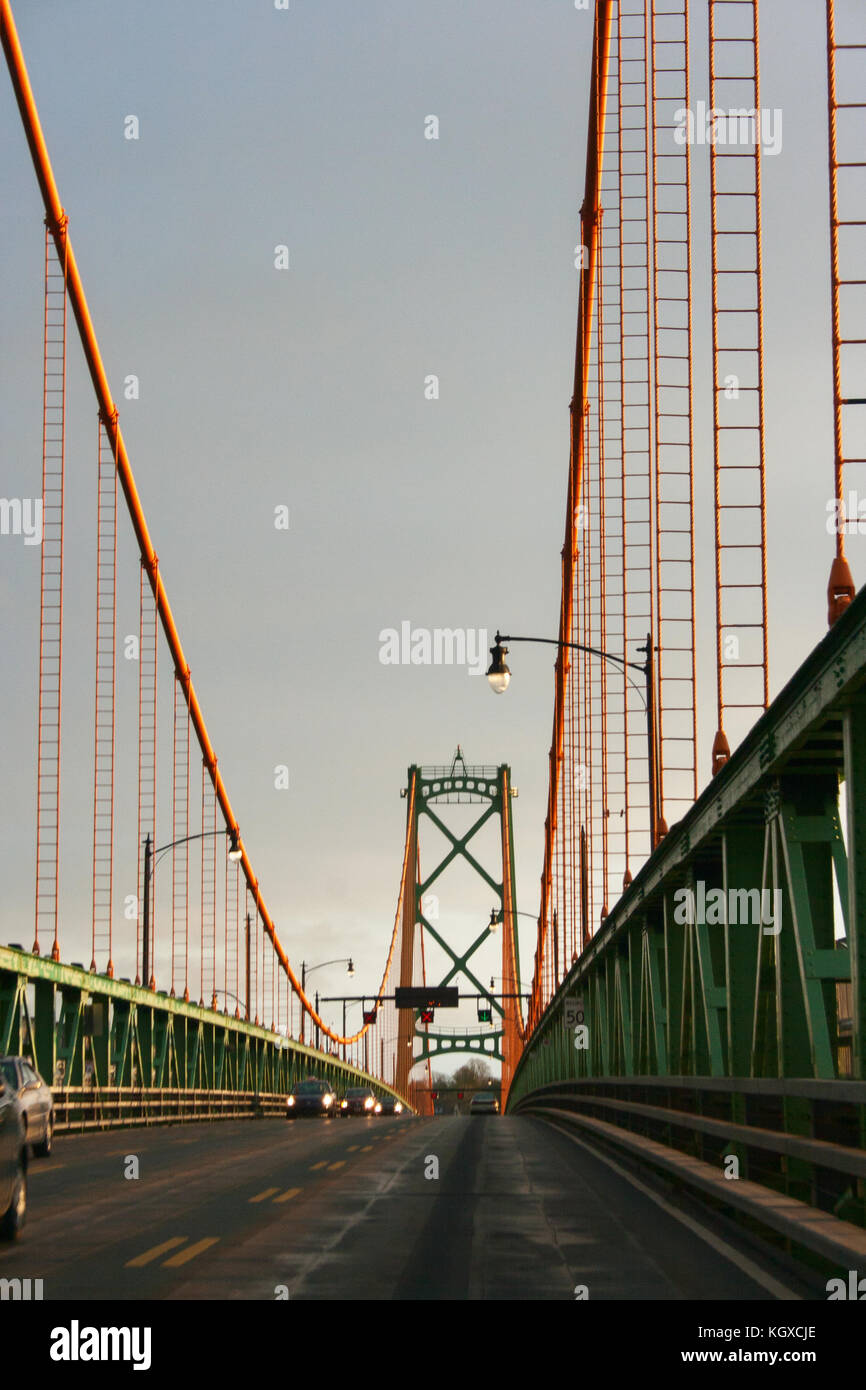 Front view of Halifax Bridge Stock Photo - Alamy