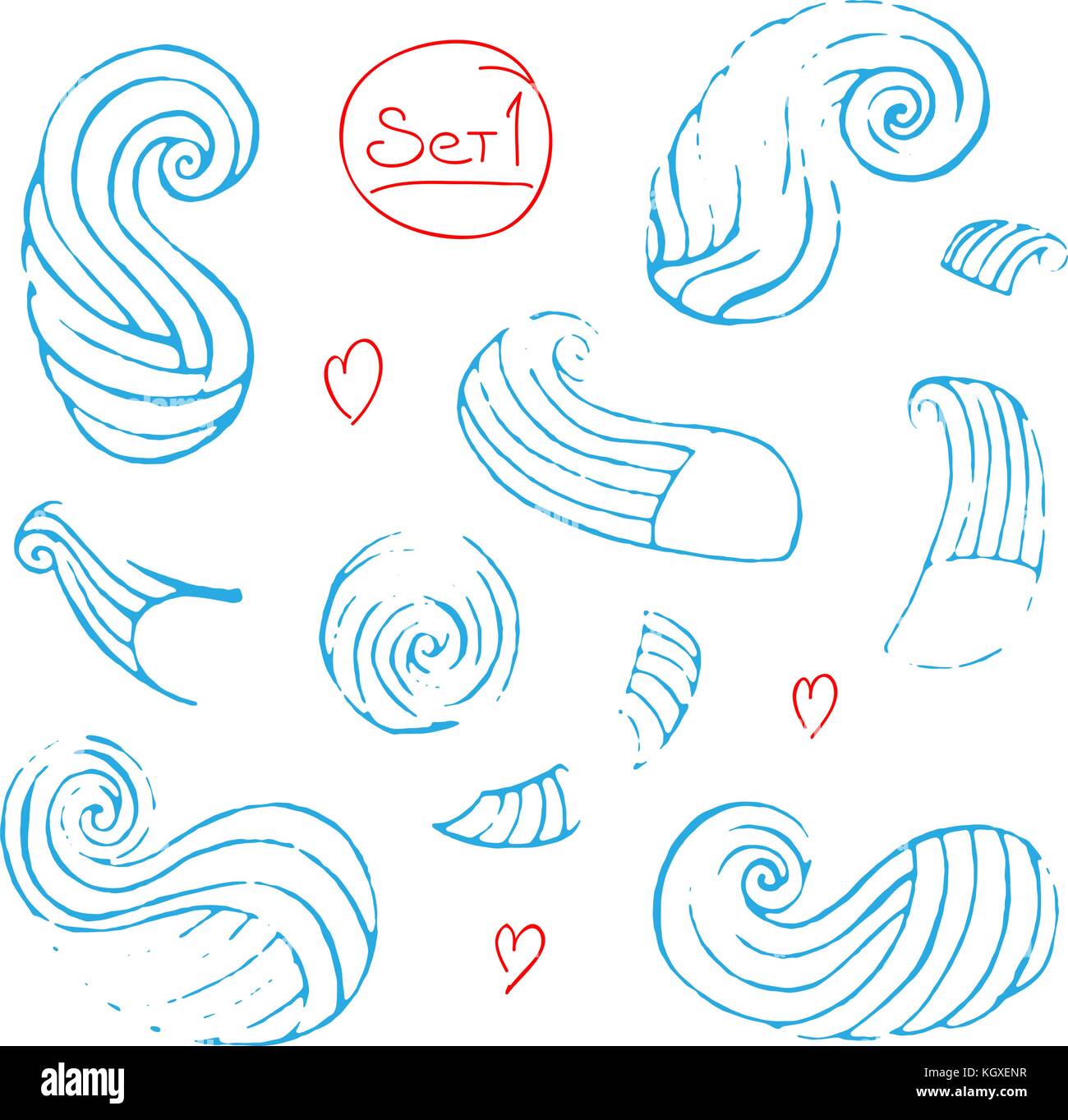 Stylized volutes Stock Vector Images - Alamy