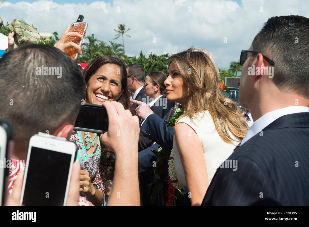 President Donald J. Trump and First Lady Melania Trump visit Hawaii ...