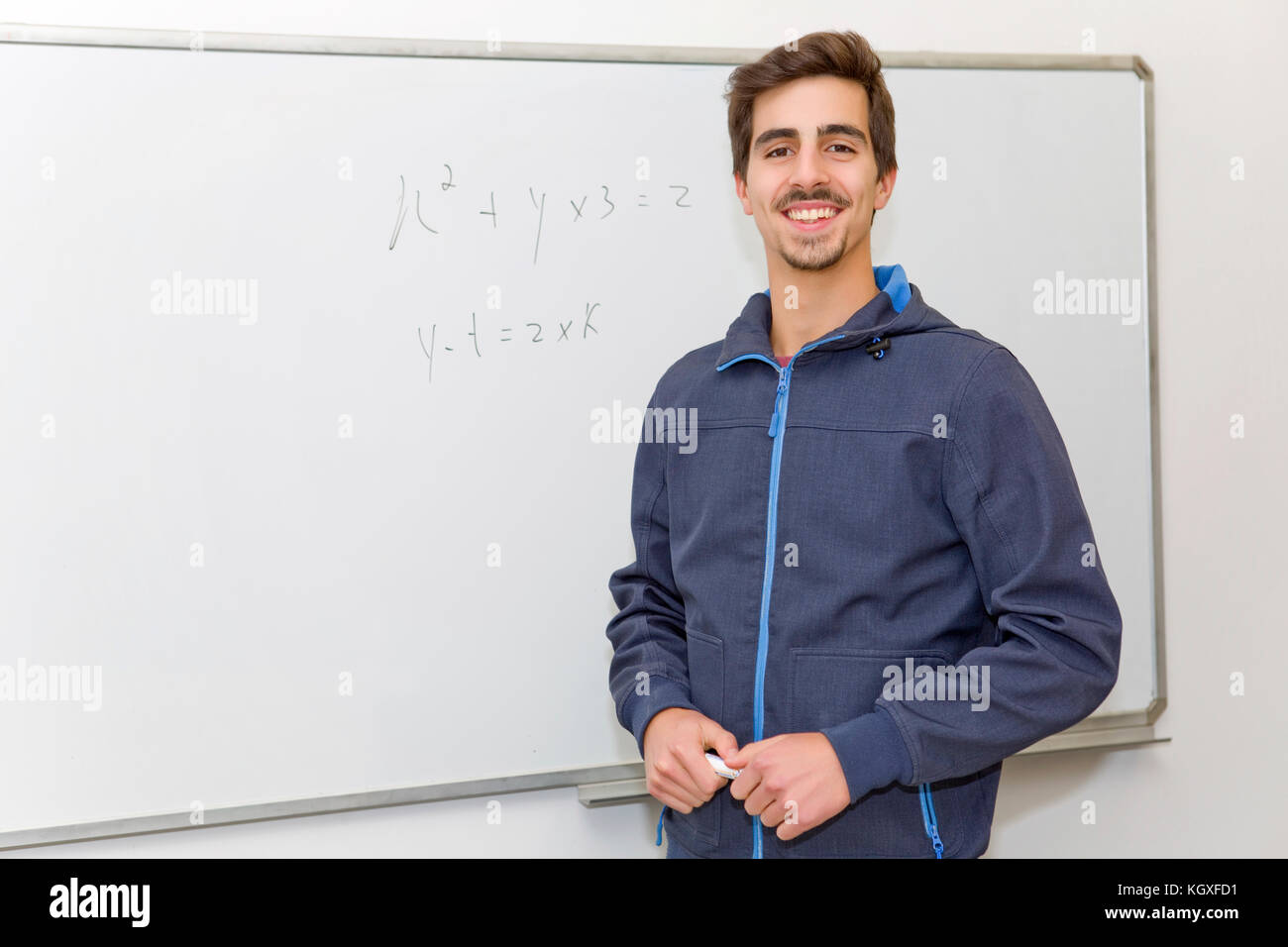 Student whiteboard school writing teen hi-res stock photography and ...