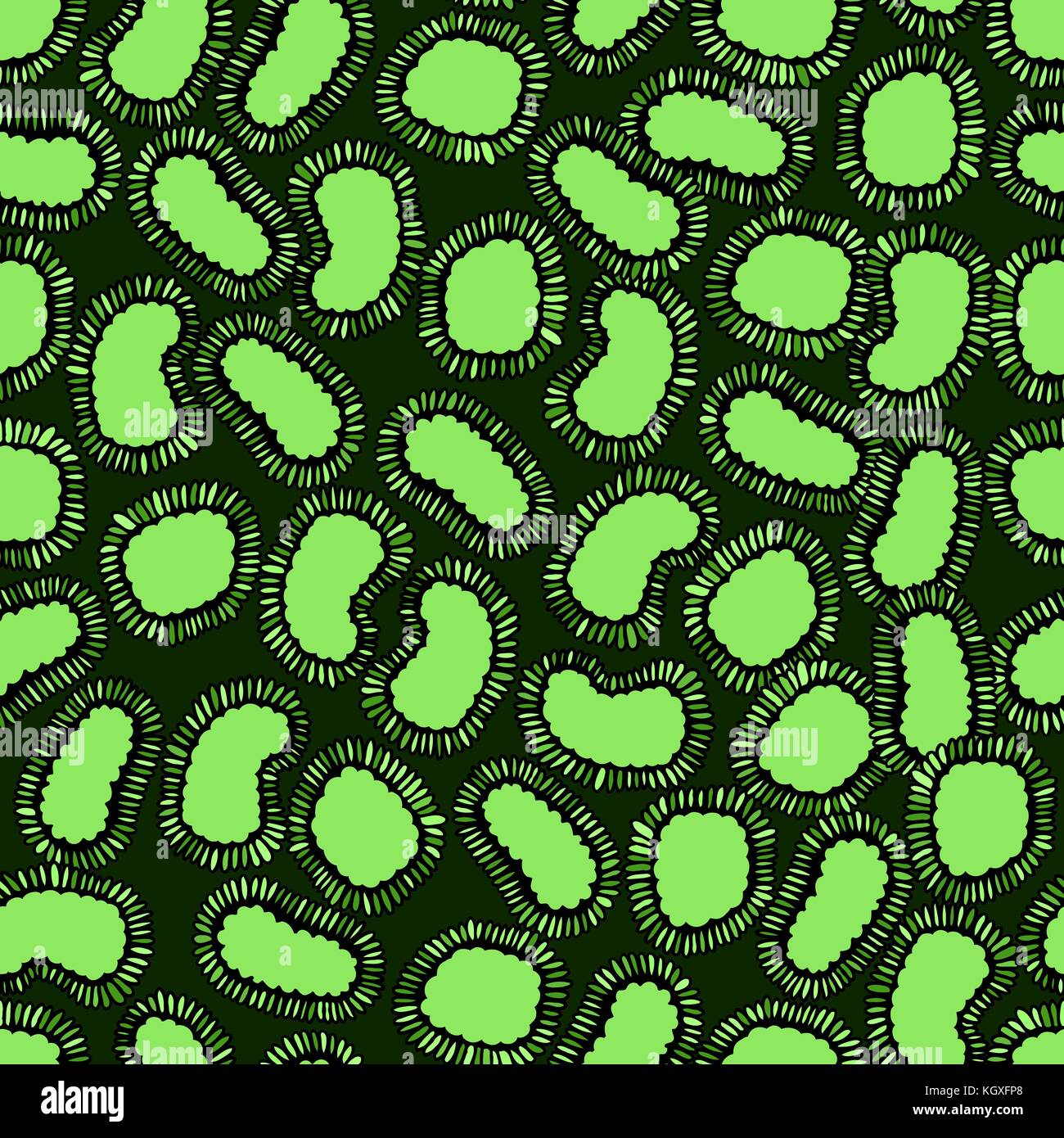 abstract funny seamless background, Vector illustration image Stock ...