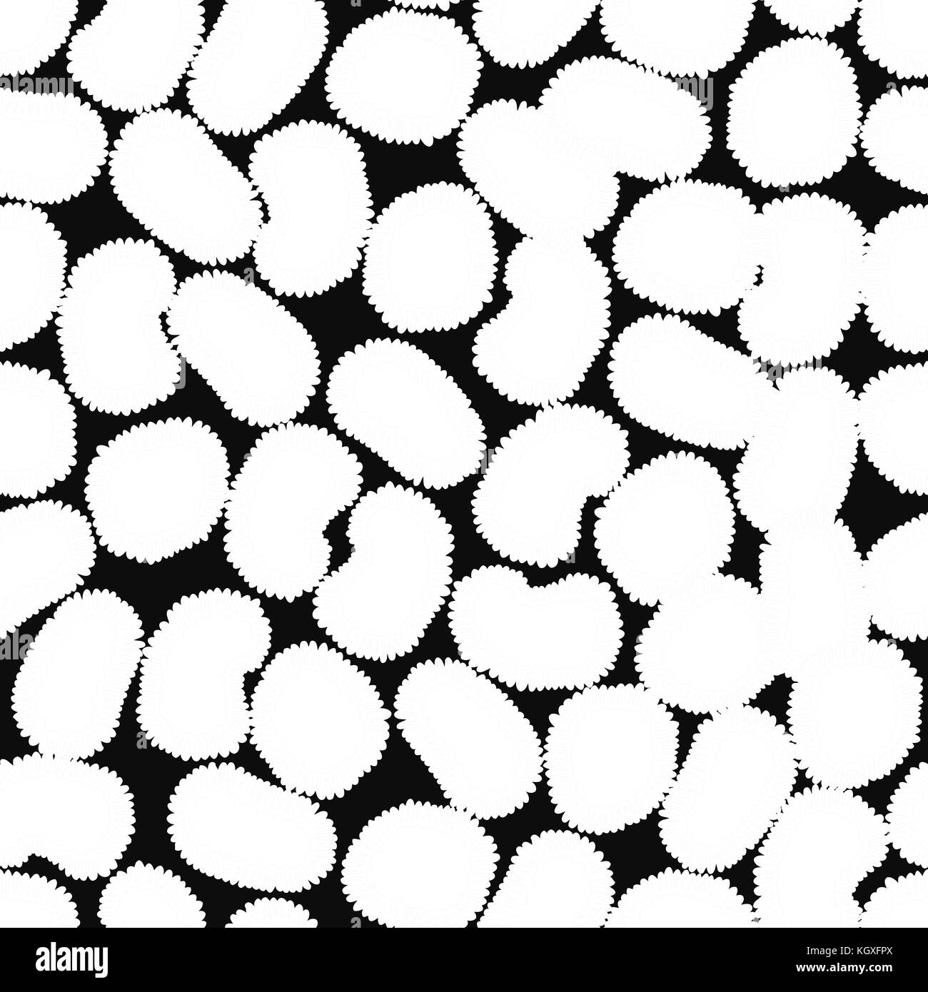 Seamless pattern of virus, particles and molecules Stock Vector Image ...