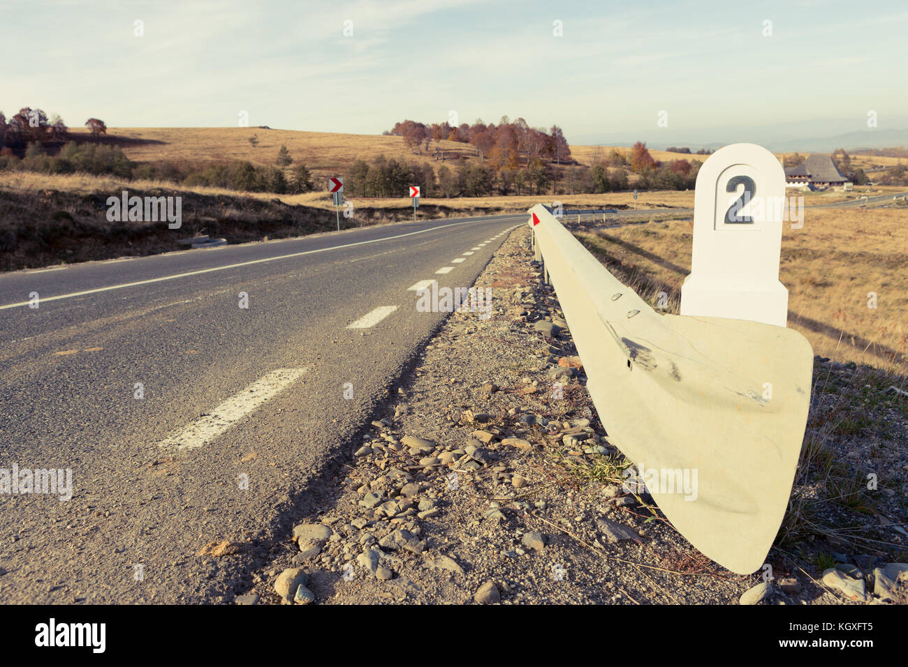 Roadside Milestone High Resolution Stock Photography and Images - Alamy