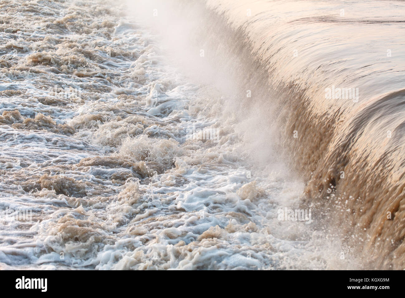 River During Heavy Rain Flood Alert Issued For River Ribble And River
