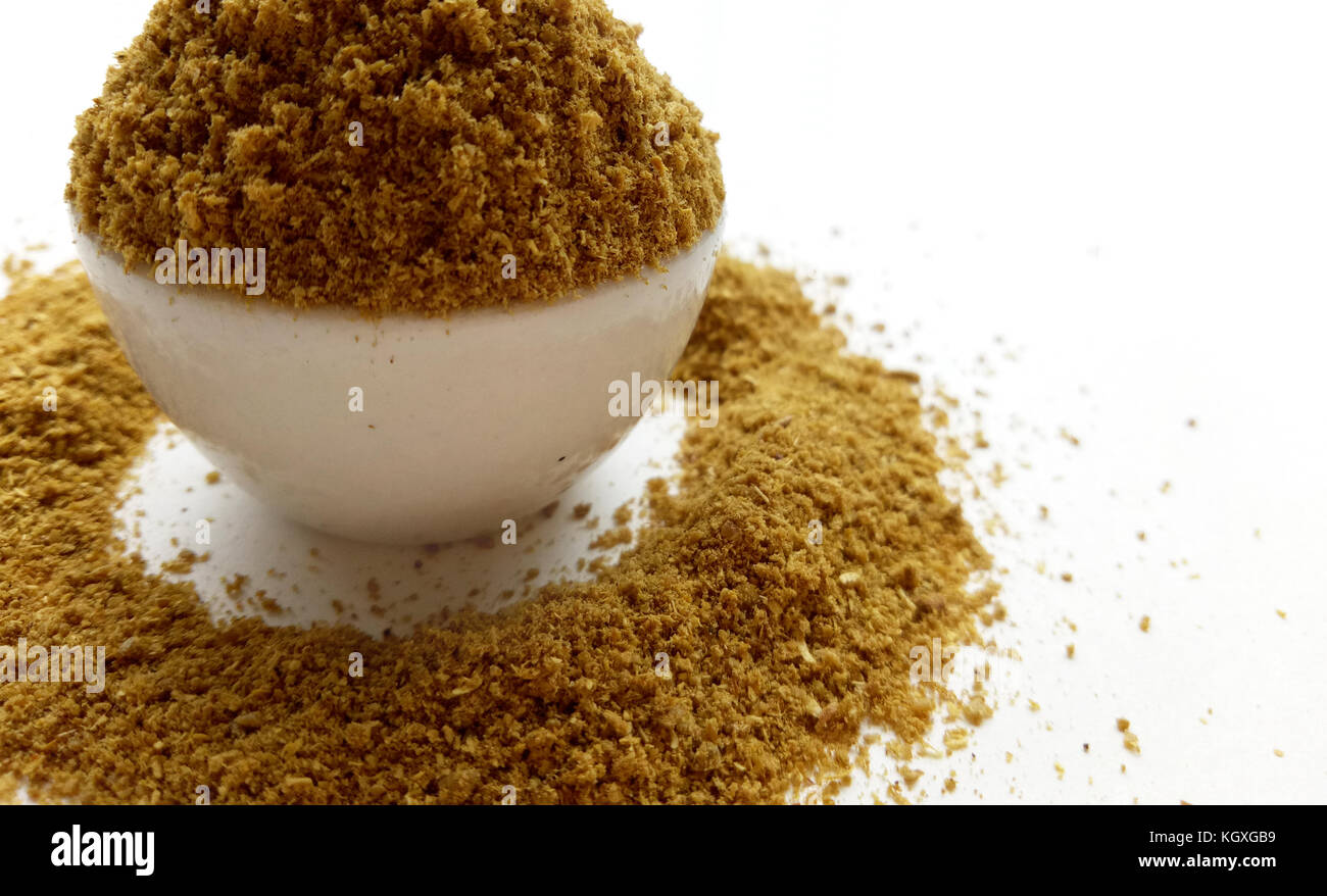 Coriander Powder Spice Food Ingredient Stock Photo - Alamy