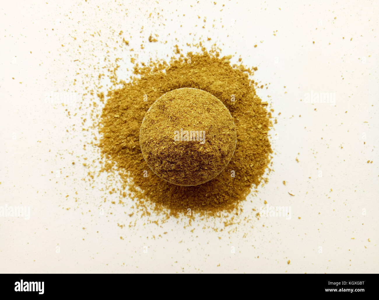 Coriander Powder Spice Food Ingredient Stock Photo - Alamy
